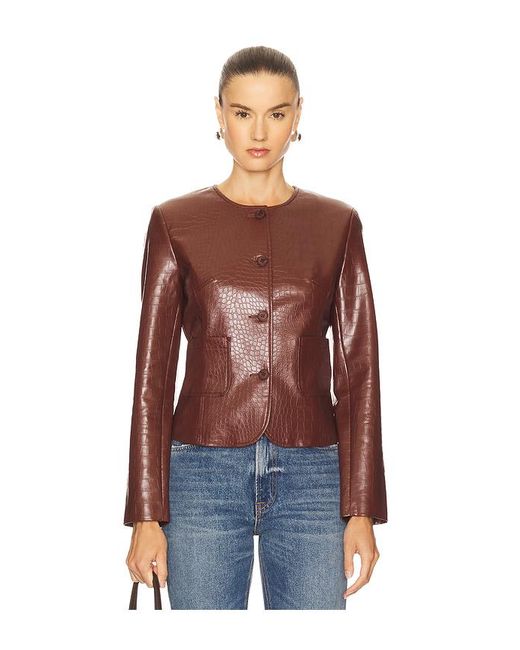 Lamarque Agnes Jacket in Red | Lyst UK