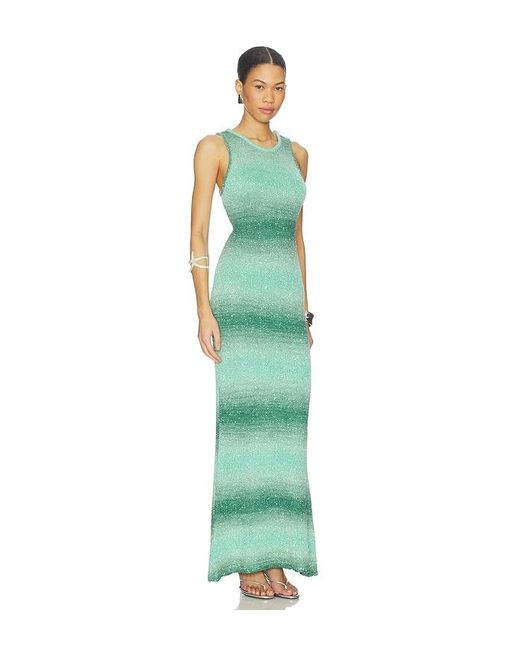 Asta Resort Natalia Gradient Dress in Green | Lyst
