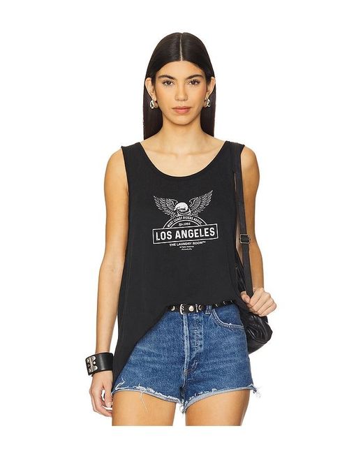 The Laundry Room West Coast Riders Tank Top in Blue | Lyst