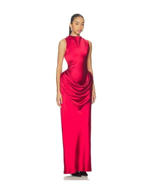 Et Ochs Genevieve Gown in Red | Lyst UK
