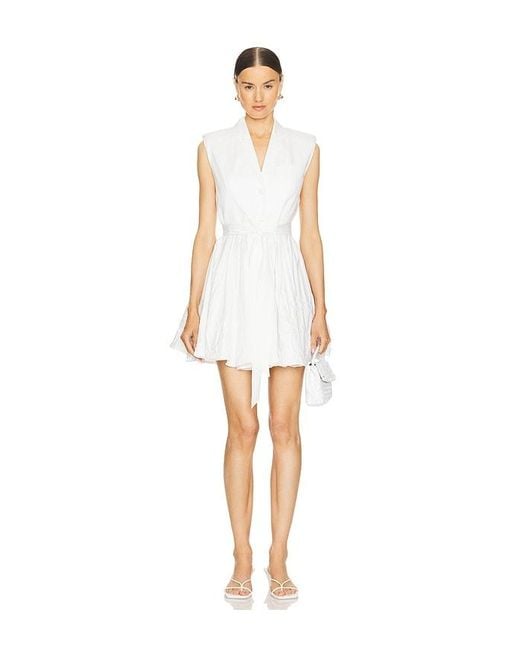 Alexis Cyrus Dress in White | Lyst