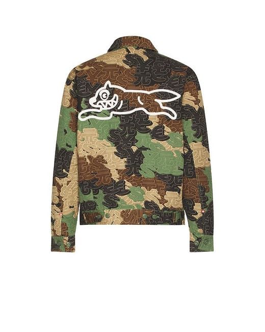 ICECREAM Broccoli Workman's Jacket in Green for Men | Lyst UK