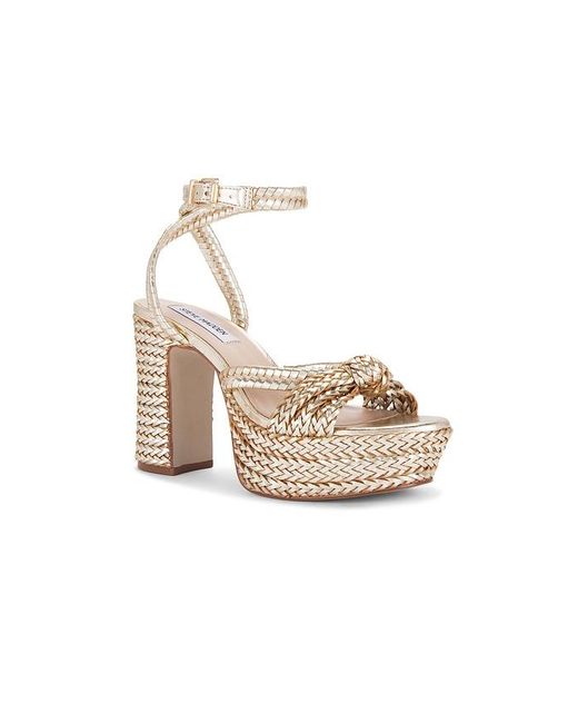 Steve Madden Ibiza Heel in White | Lyst