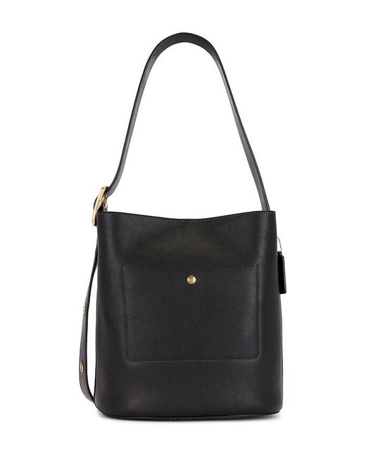 COACH Bleeker Bucket Bag in Black | Lyst UK