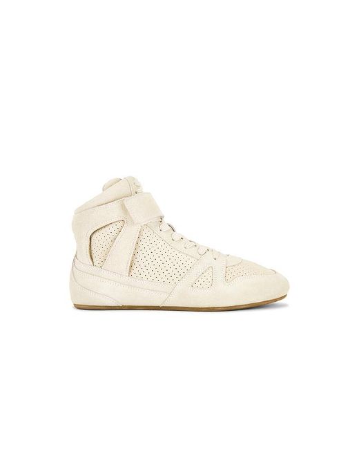 Isabel Marant Senny High Sneaker in White | Lyst UK