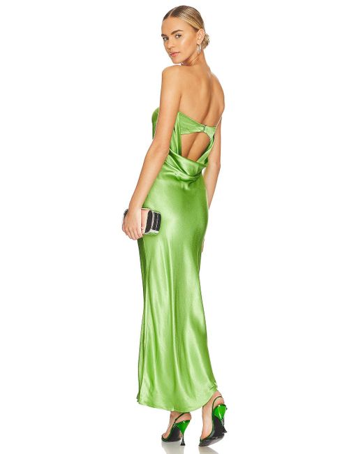 Bec & Bridge Moon Dance Strapless Midi Dress in Green | Lyst Bec & Bridge Moon Dance Strapless Midi Dress in Green | Lyst