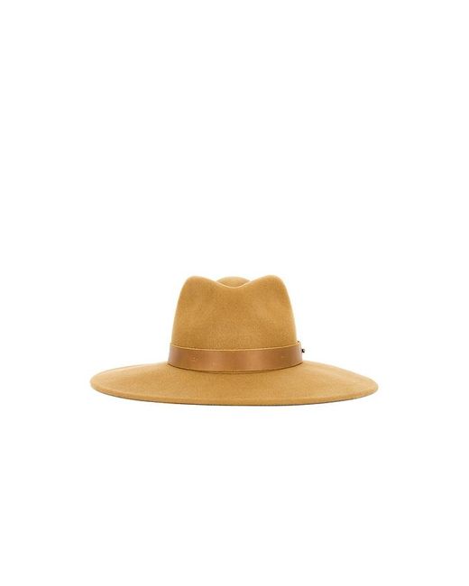 Brixton Eleanor Felt Packable Hat in White | Lyst UK