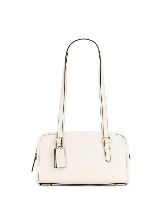 COACH Swing Zip Bag in Natural | Lyst