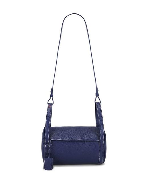 Polo Ralph Lauren Shiny Pebble Medium Duffle in Blue | Lyst