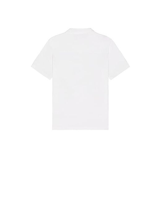 Cuts Interlock Polo in White for Men | Lyst