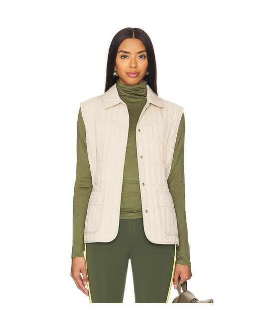 Mackage Helia Vest in Natural | Lyst