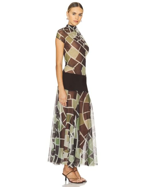 Siedres Slen ドレス グリーン | Lyst