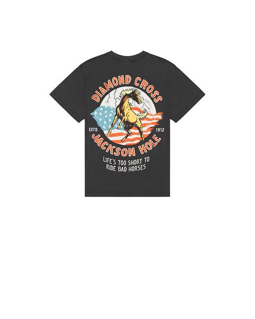 Diamond Cross Ranch American Horse in Black for Men | Lyst UK