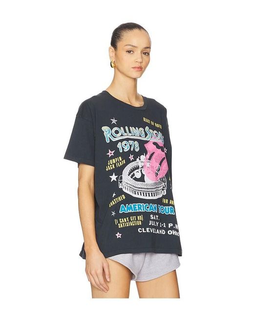 Daydreamer Rolling Stones 1978 American Tour Merch Tee in Blue | Lyst UK