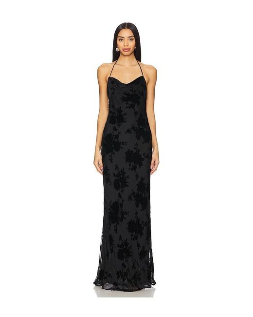 Stone Cold Fox X Revolve Maya Gown in Black | Lyst