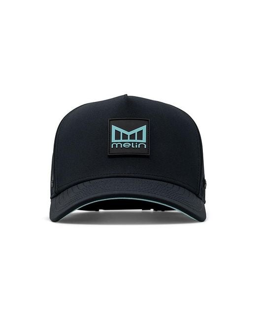 Melin Hydro Odysea Stacked Cap in Black for Men | Lyst