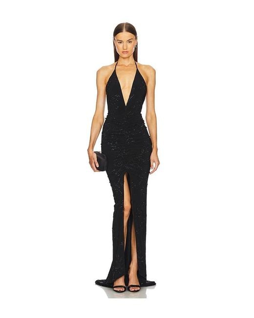 Michael Costello X Revolve Astoria Gown in Black | Lyst
