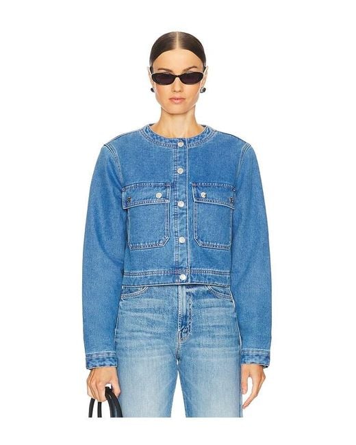 Veronica Beard Brandy Jacket in Blue | Lyst