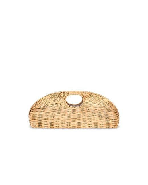 Aranaz Amor 2 Wicker Handbag in White | Lyst