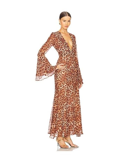 Runaway the Label Sari Maxi Dress in White | Lyst