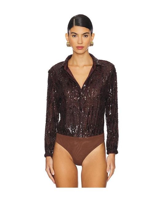 Heartloom Beatrix Bodysuit in Black | Lyst