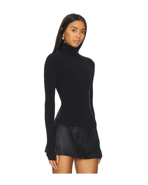 Commando Turtleneck Thumbhole Bodysuit in Black | Lyst