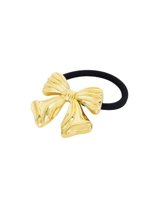 8 Other Reasons Lacey Ribbon Hair Tie in Metallic | Lyst