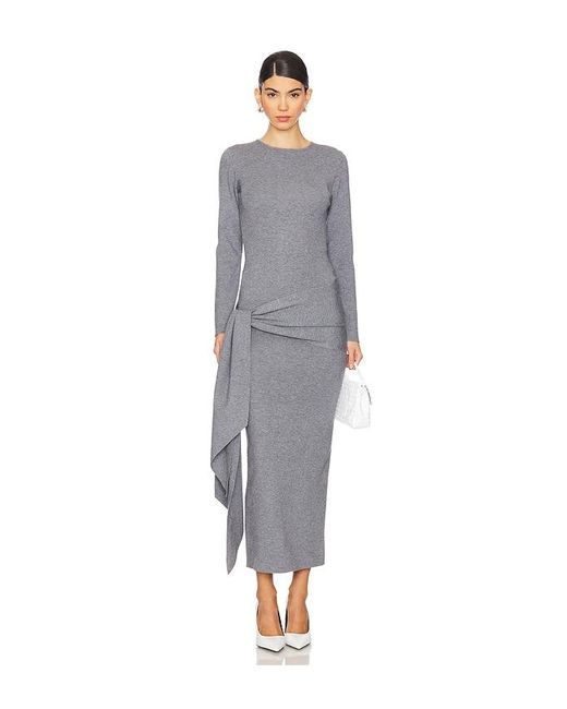 Line & Dot Akira Dress in Gray | Lyst