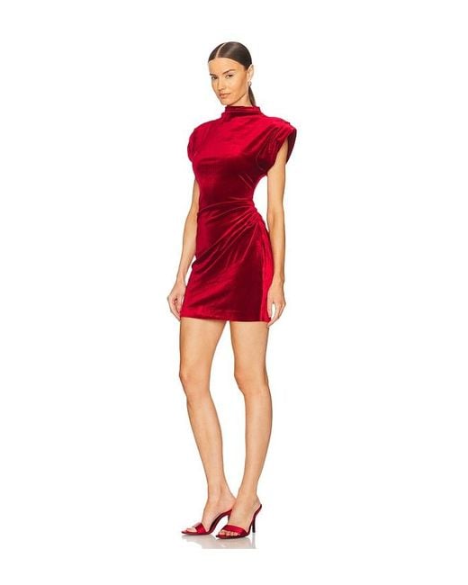 Astr Ila Dress in Red | Lyst