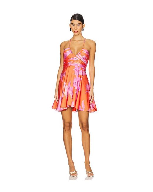 Rococo Sand Mini Dress in Red | Lyst UK