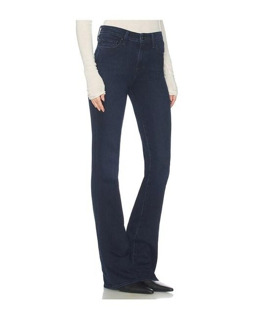 PAIGE High Rise Laurel Canyon Jeans in Blue | Lyst UK