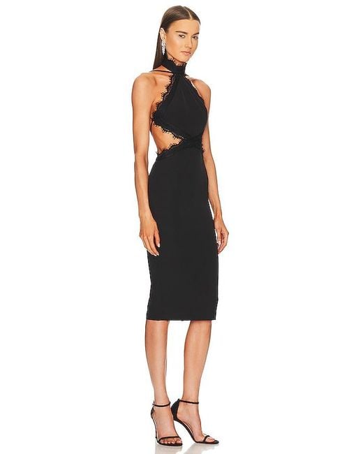 Michael Costello X Revolve Jenson Midi Dress in Black | Lyst UK