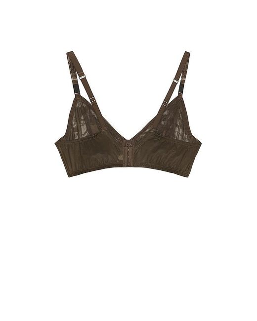 DIESEL X Savage C Camo Lace Plunge Bra in Brown | Lyst