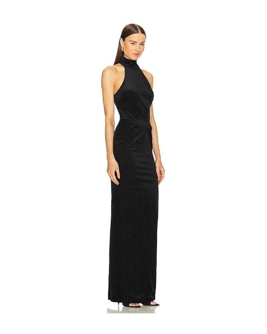 Michael Costello X Revolve Ataya Gown in Black | Lyst