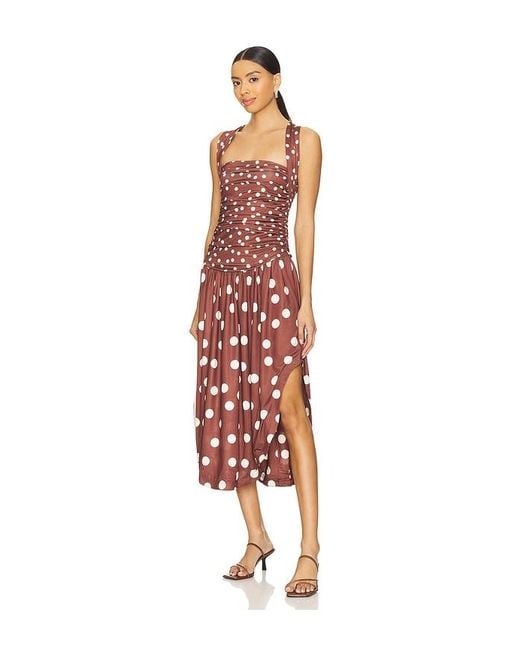 Free People Raylon Midi Dress in White | Lyst