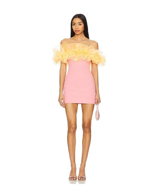 Susanna Chow Sasha Dress in Pink | Lyst