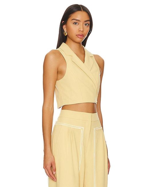 OSIS STUDIO Rachel Vest in Orange | Lyst