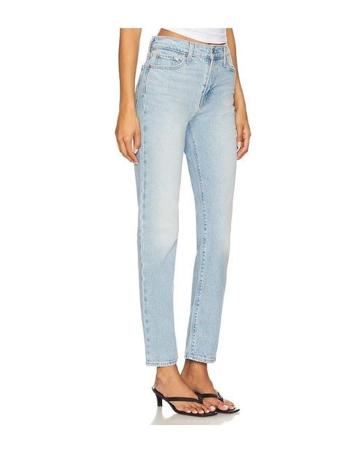 Levi's Wedgie Slim Jeans in Blue | Lyst UK