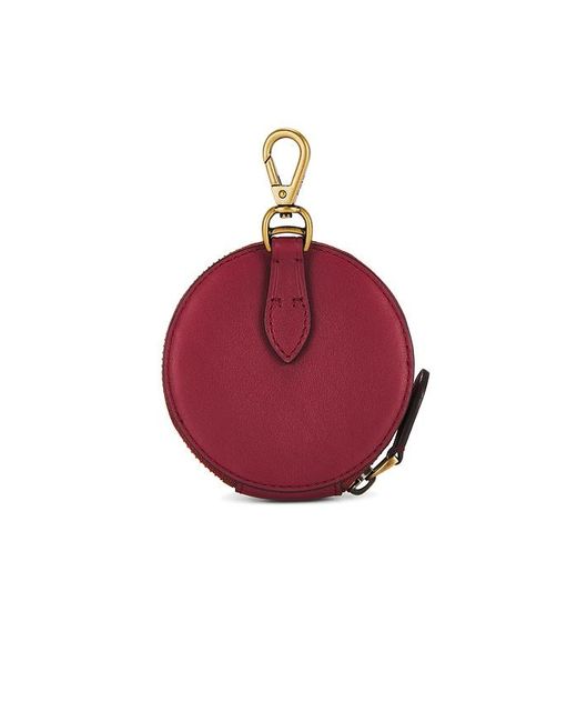 Polo Ralph Lauren Leather Coin Purse in Red | Lyst