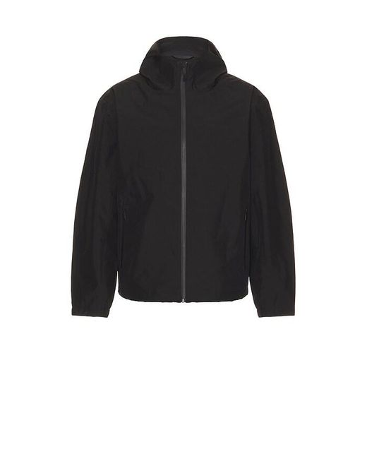 Calvin Klein Unlined Softshell Hooded Jacket in Black for Men | Lyst UK