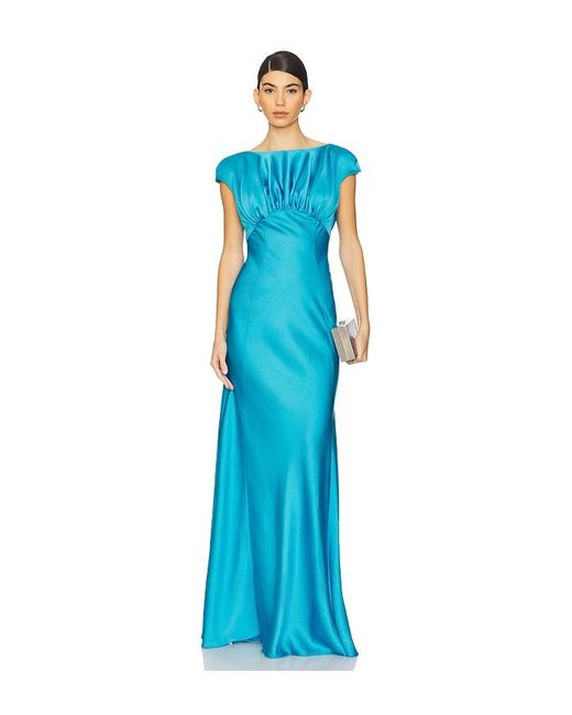 Susanna Chow Astrid Dress in Blue | Lyst