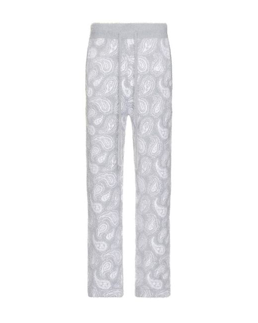 Half Shadow Ice Blue Mink Pant in White for Men | Lyst