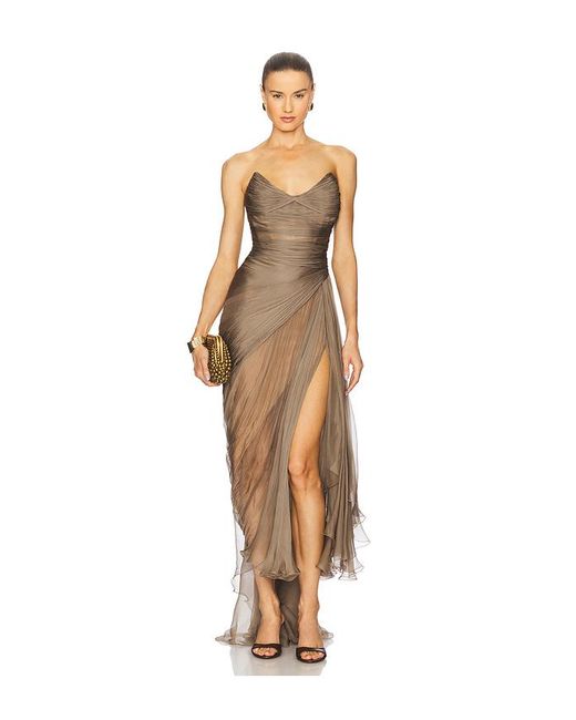 Maria Lucia Hohan Heidi Gown in Natural | Lyst UK