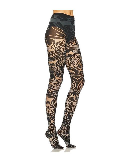 Strumpfhosen Mit Tattoo Muster