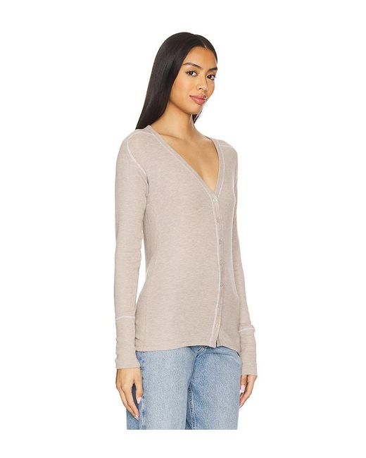 Goldie Saddle Shoulder Cardigan in Blue | Lyst