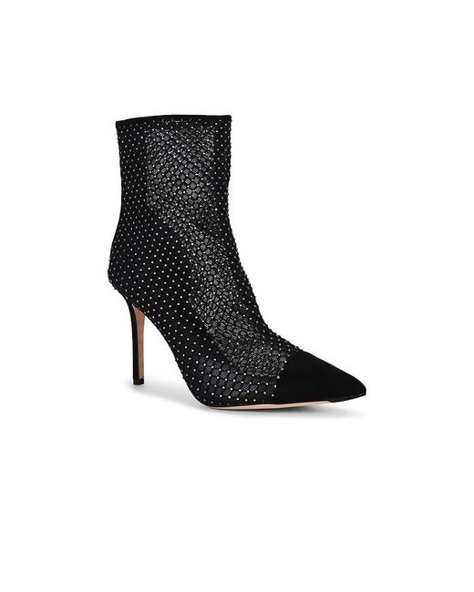 Veronica Beard Lisa Cap Toe 95 Boot in Black | Lyst