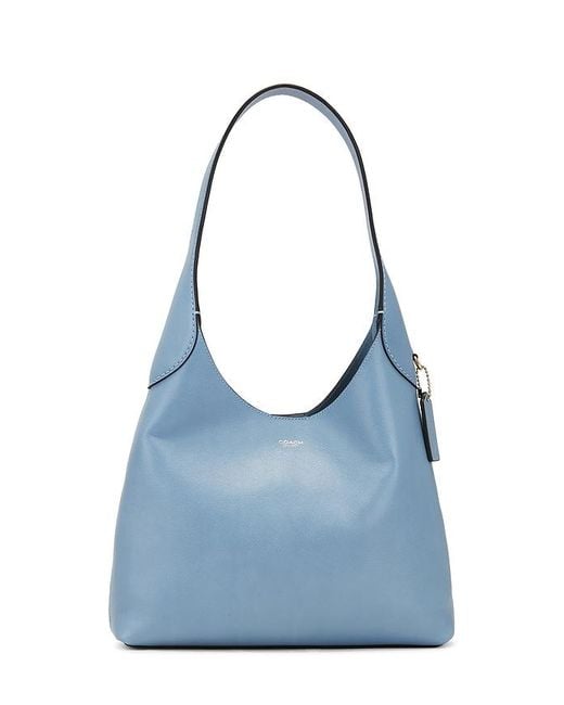 COACH Brooklyn Shoulder 28 Bag in Blue | Lyst
