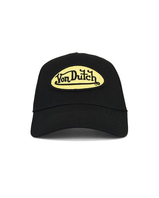 Von Dutch Staple Trucker Hat in Black for Men | Lyst
