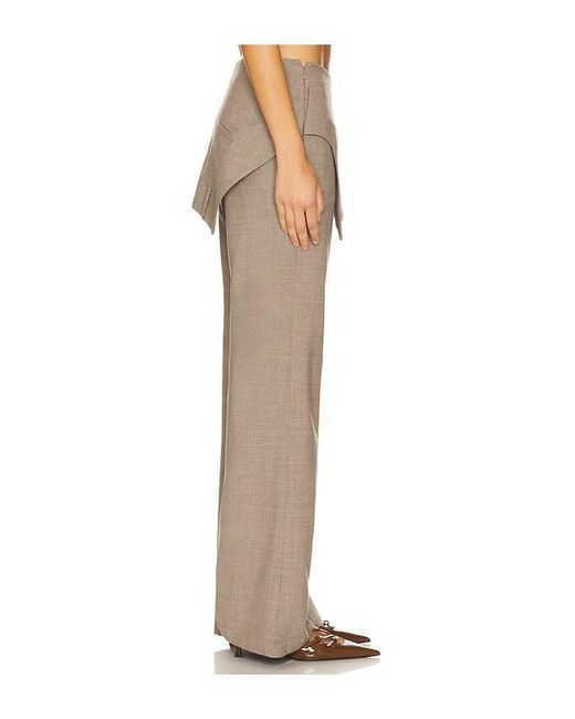 MARRKNULL Dislocation Suit Trousers in Natural | Lyst