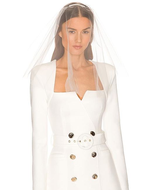 Ofrenda Studio Cielo Veil in White | Lyst